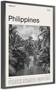 Amazon.com: Filipino print, Filipino poster, black and white, Filipino ...