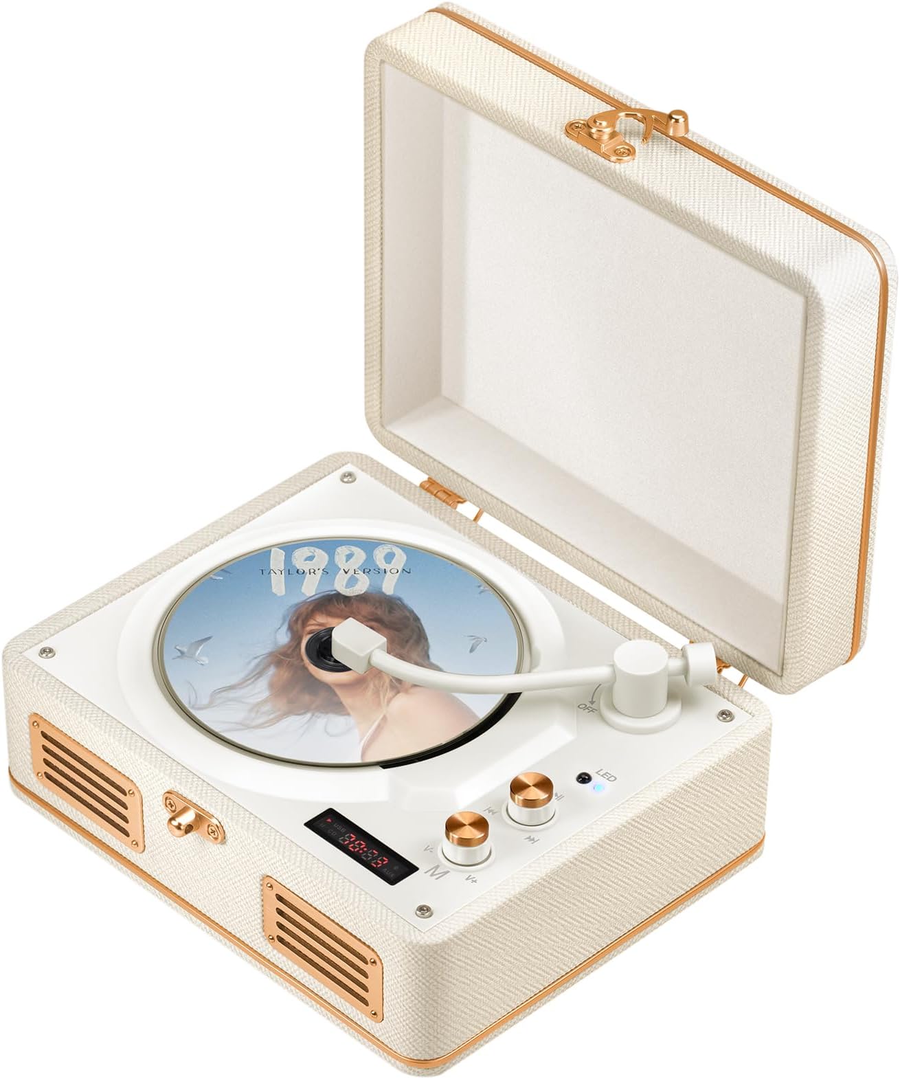 Amazon.com: Portable CD Player for Home with HiFi Speakers ...