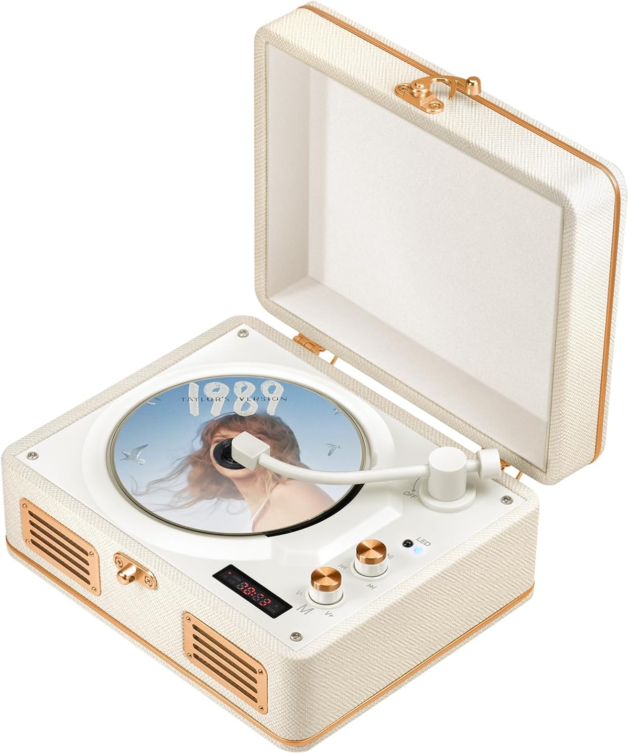 Amazon.com: Portable CD Player for Home with HiFi Speakers ...