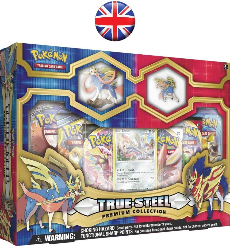 Amazon.com: Pokemon TCG: True Steel Premium Collection, Multi : Toys ...