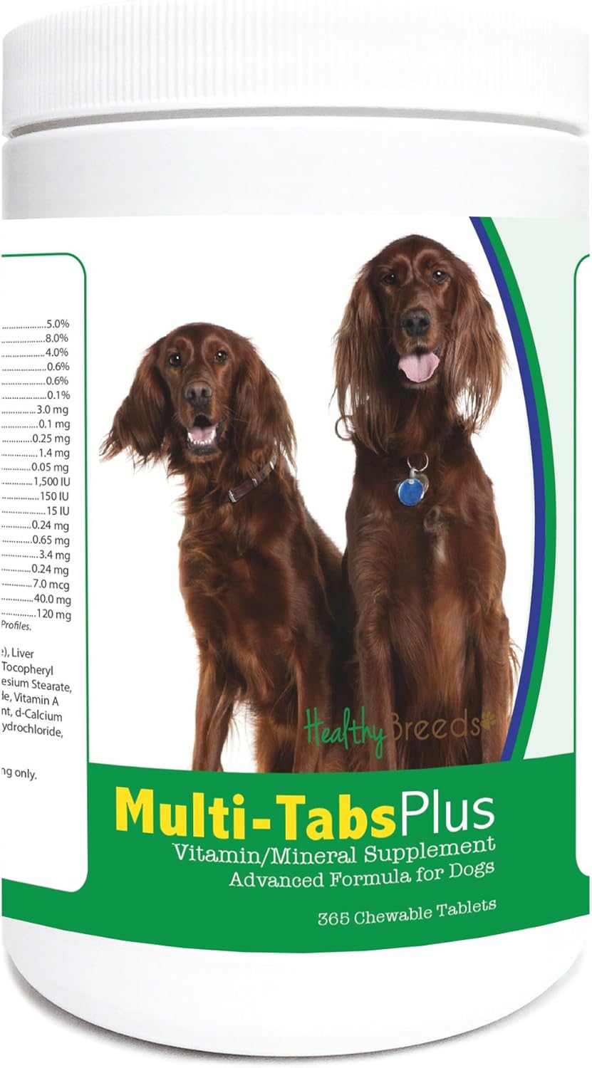Amazon.com : Healthy Breeds Irish Setter Multi-Tabs Plus Chewable ...