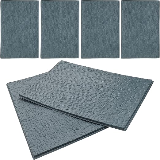 Amazon.com: Toyvian Decor Sheets Roofing Sheets Miniature Roof Tiles ...