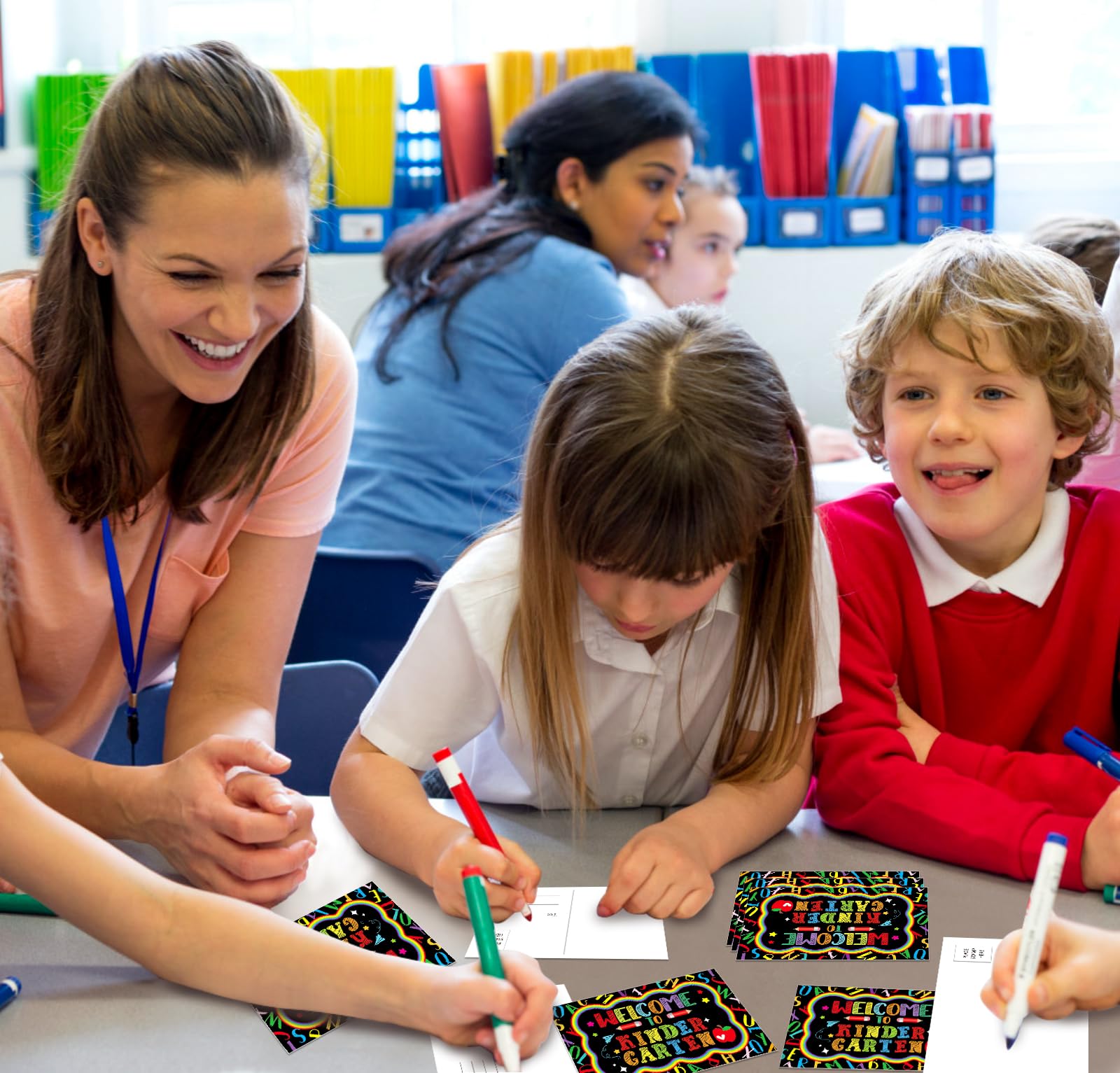 Snapklik.com : Welcome To Kindergarten Postcards - Teacher Postcards ...