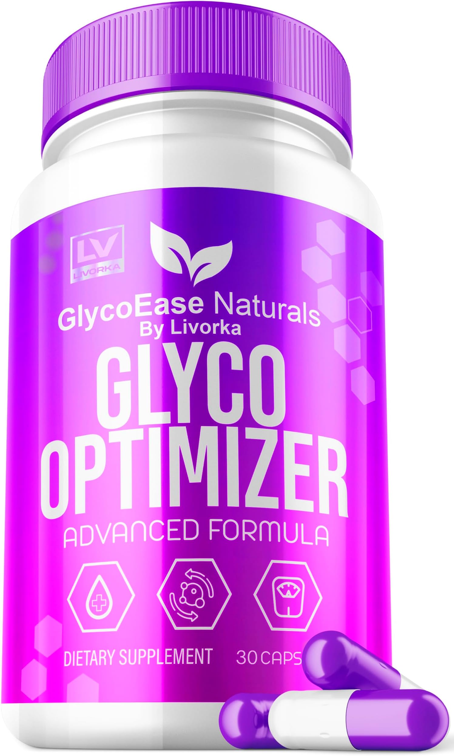 Amazon.com: LIVORKA 1 Pack - Glyco Optimizer, Glycoease Glyco Optimizer ...