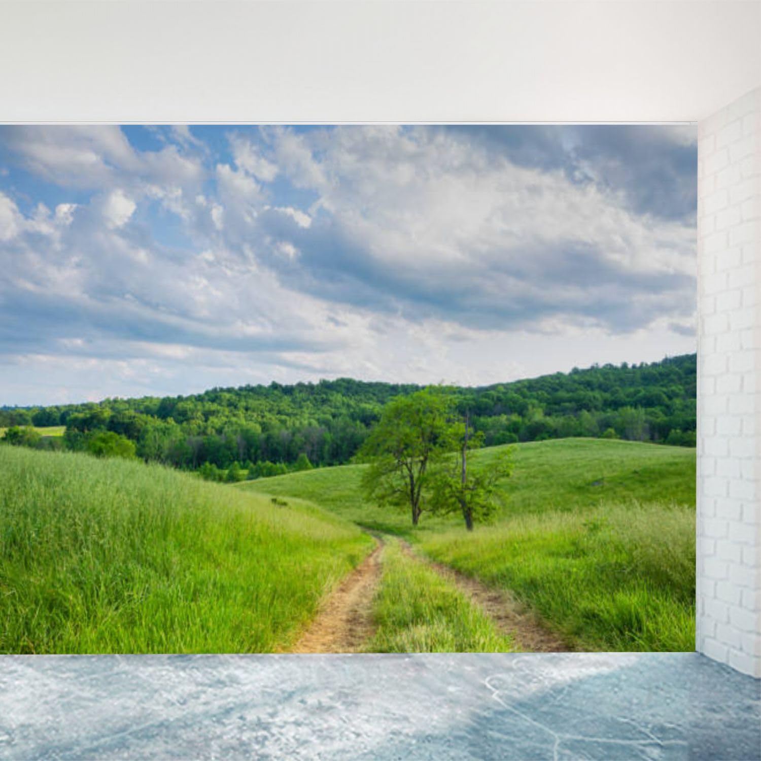 Prairie Farm Scenery Wallpapers
