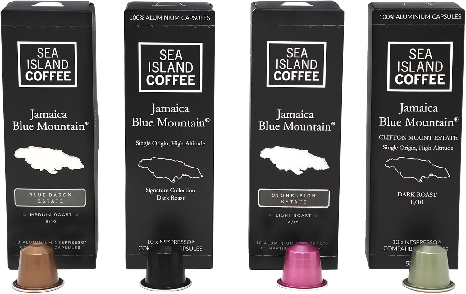 Jamaica Blue Mountain Bundle - 40 Nespresso® Compatible Pods | Sea ...