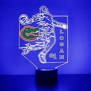 Custom University of Florida Gators Basketball Player LED Sign Night ...