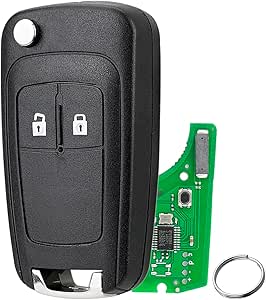 PCF7941 Chip 2 Buttons Remote Key Fob For Vauxhall Corsa D Key Remote ...