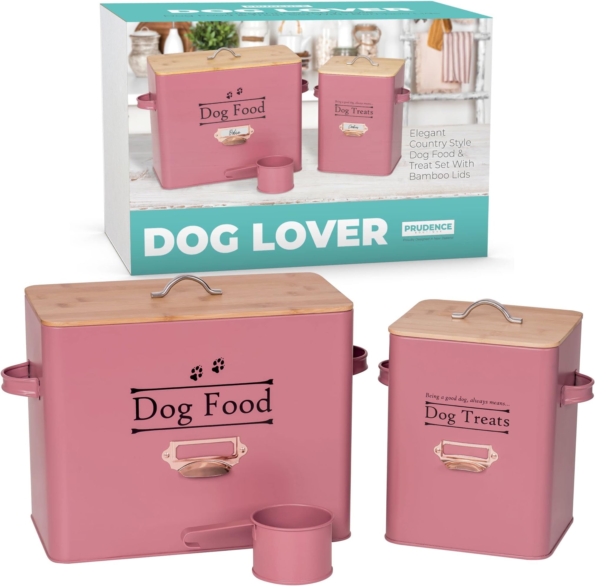 Amazon.com: Lock & Lock Grain Rice Storage Bin Dog Food Containers Set ...