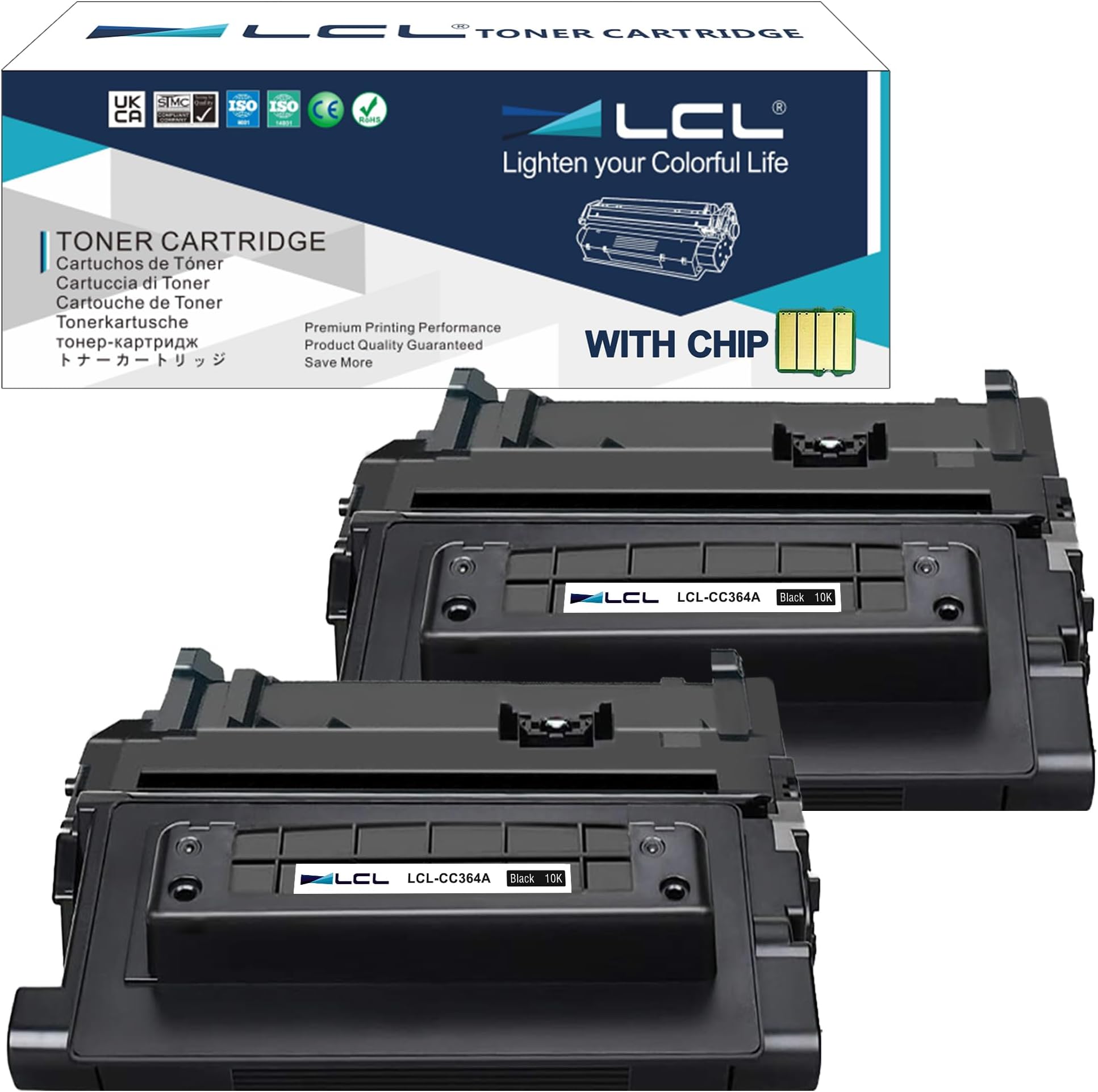 Amazon.com: greencycle 64X Compatible High Yield Black Toner Cartridge ...