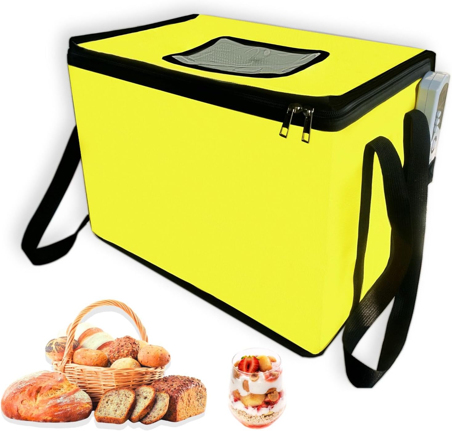 Amazon.com: Dough Proofing Box Heated, 30L Foldable Bread Proofer with ...