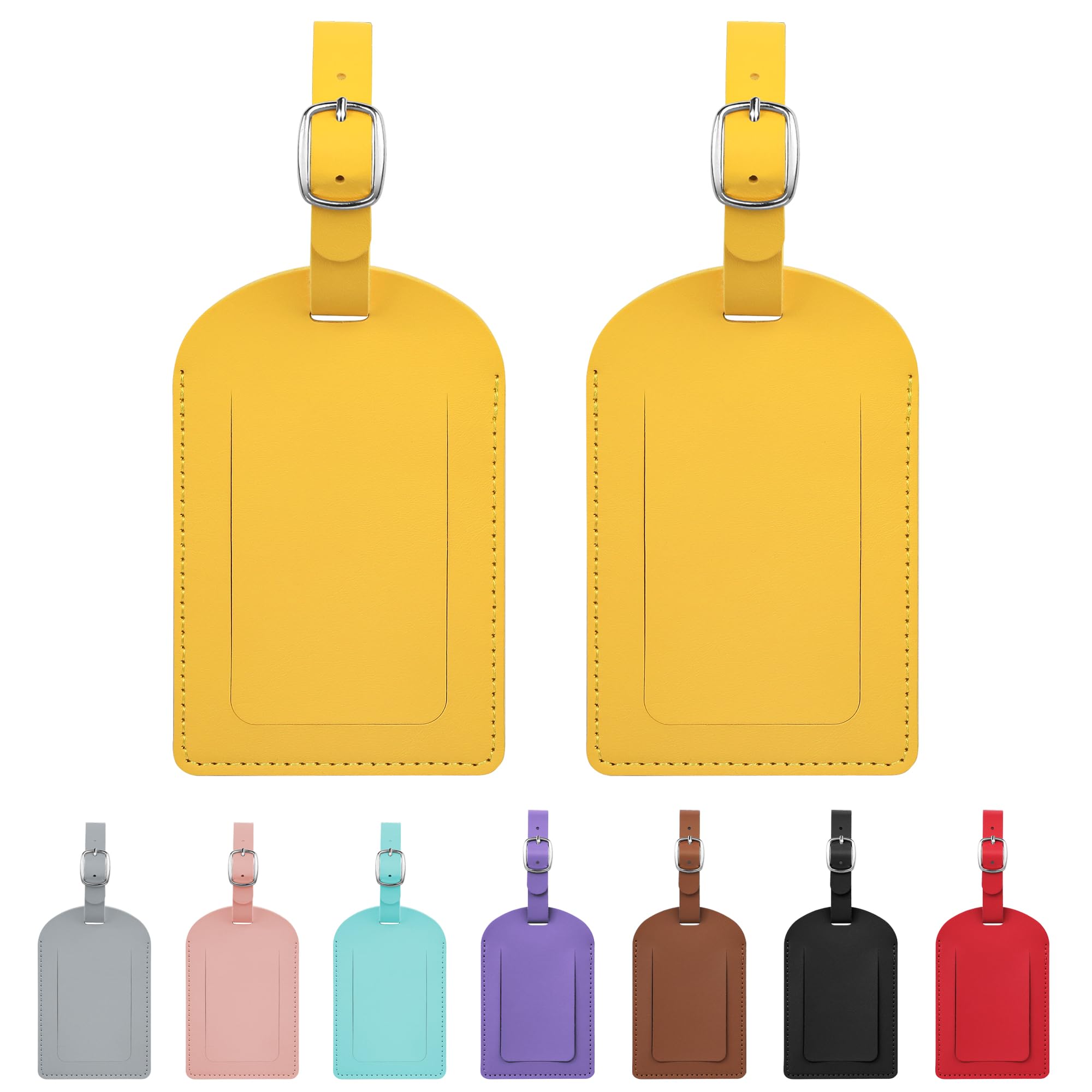 Amazon.com: jealkip Luggage Tags for Suitcase Travel Bag Labels Privacy ...