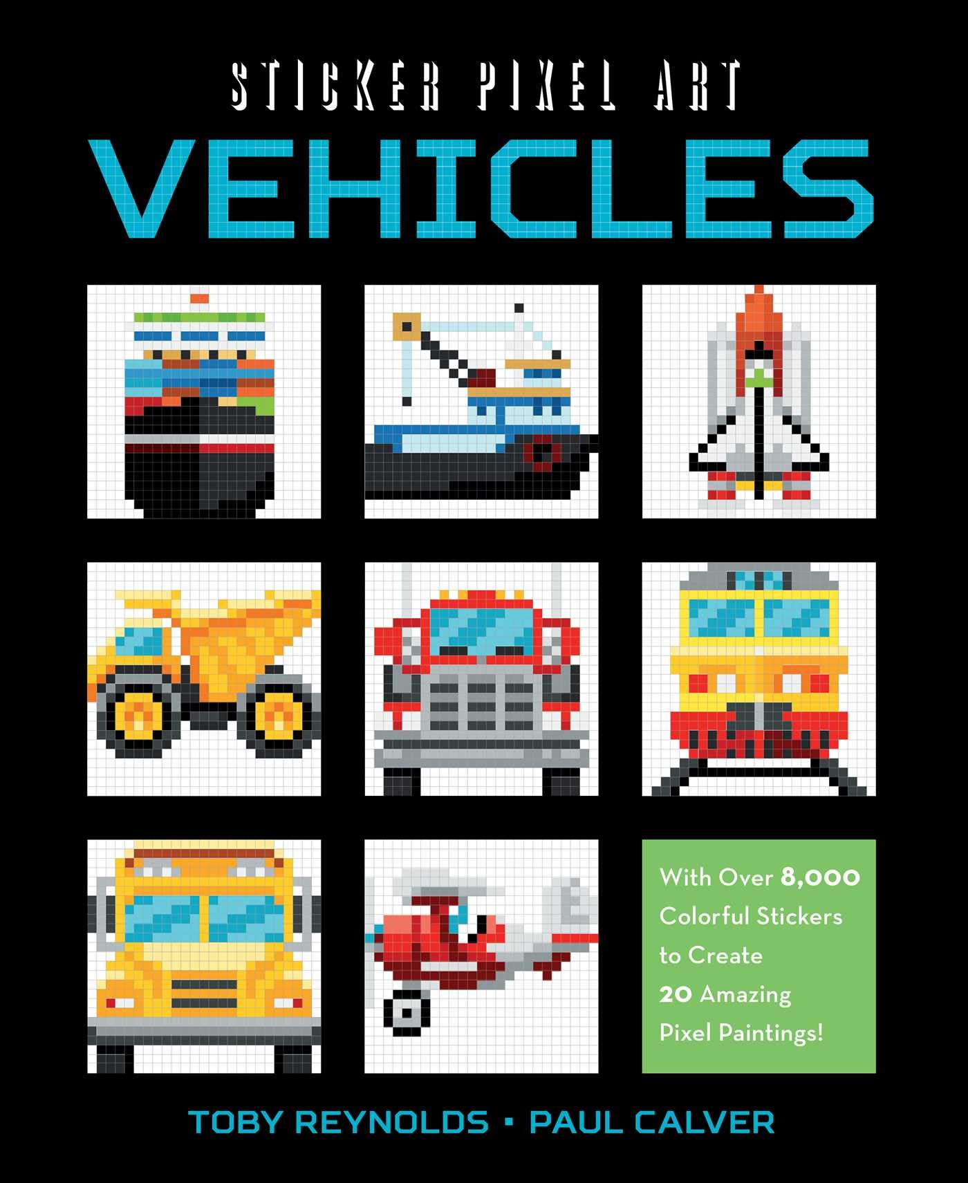 Snapklik.com : Sticker Pixel Art: Vehicles: