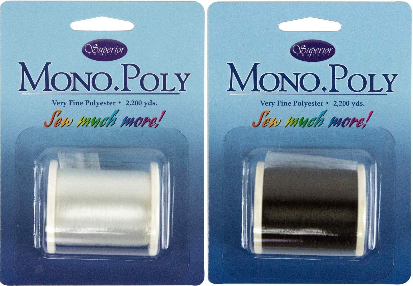 Amazon.com: Bundle of Superior Monopoly Transparent/Invisible Thread ...