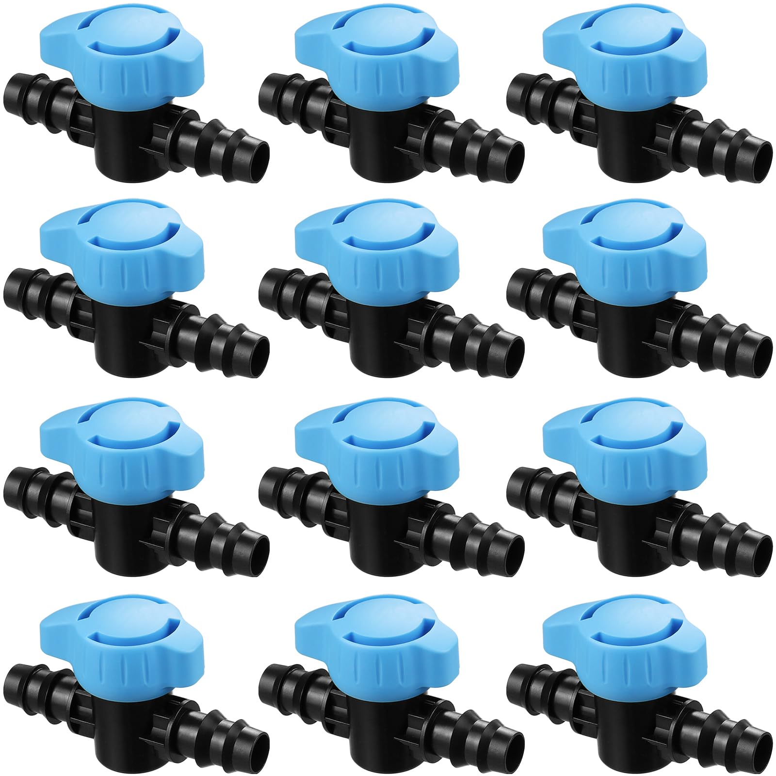 Snapklik.com : Gardrip Drip Irrigation 1/2" Barbed Valve: 12 Pack in ...