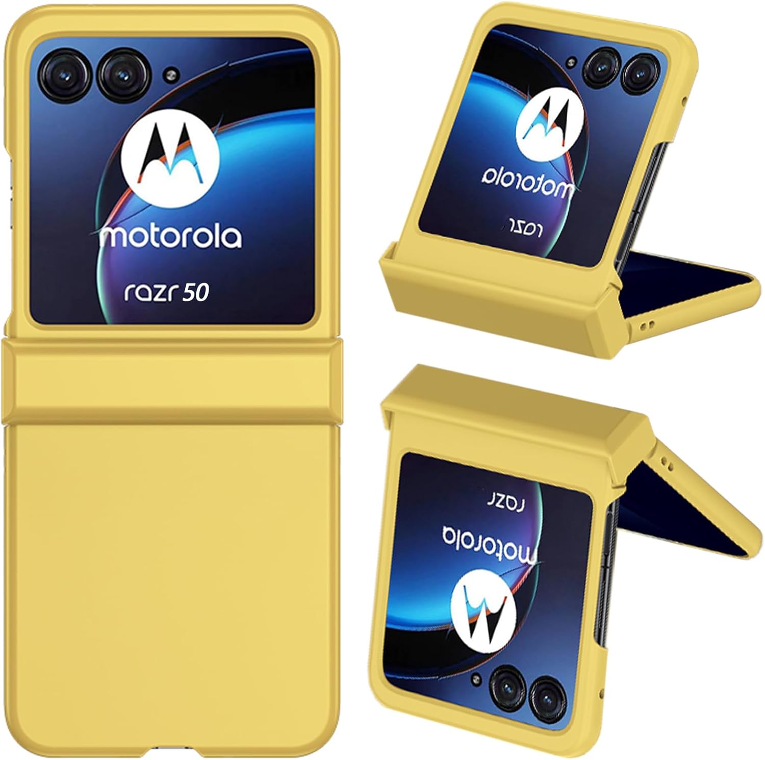 Amazon.com: Ninki Cute Motorola Razr 2024 Case with Hinge Protection ...