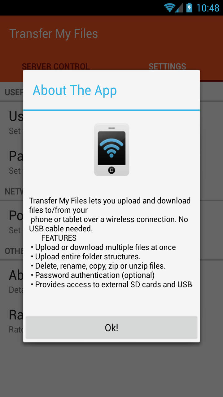 Transfer My Files - App on Amazon Appstore
