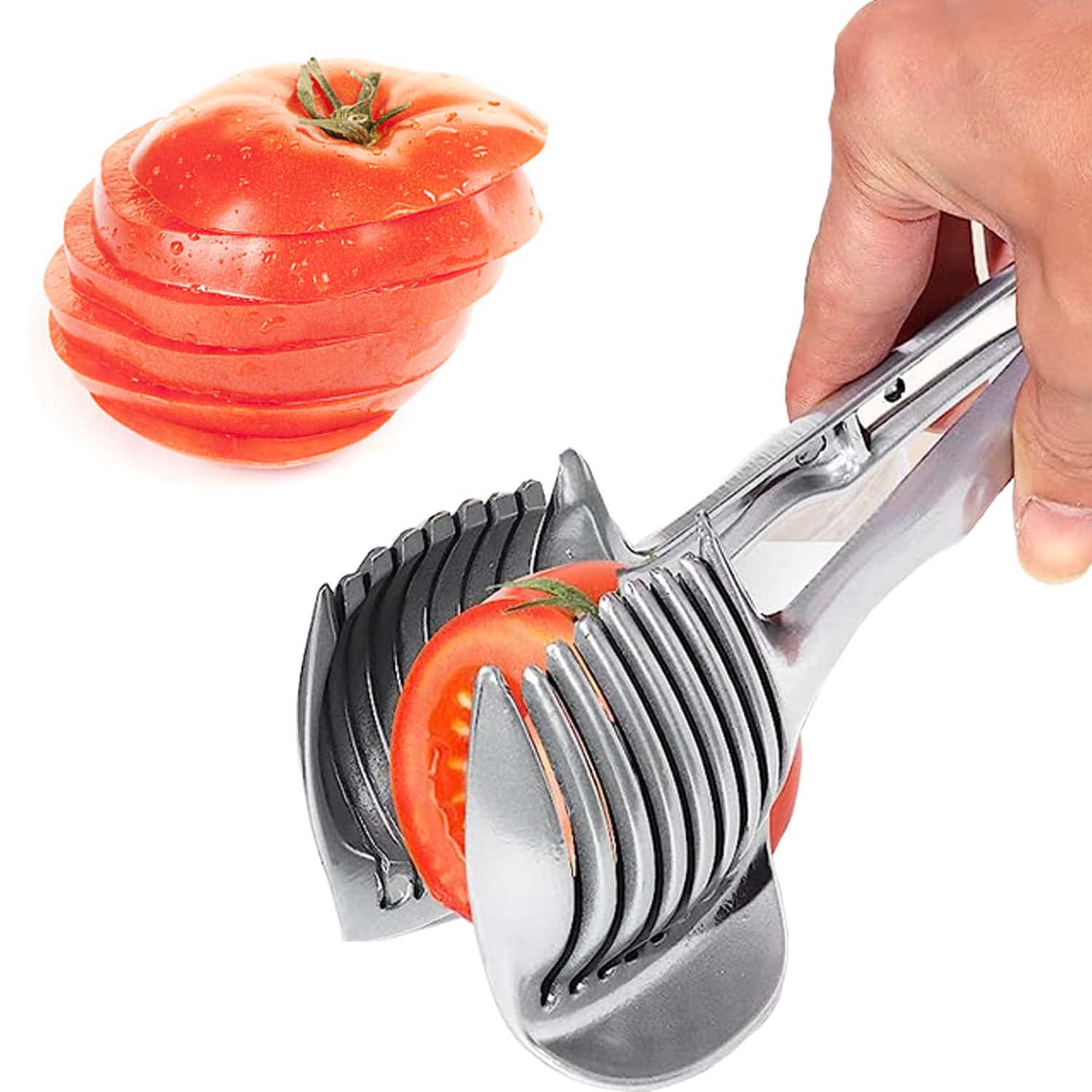 JAYVAR Lemon Slicer, Tomato Cutter, Egg Luncheon Meat Slicer, Aluminium ...