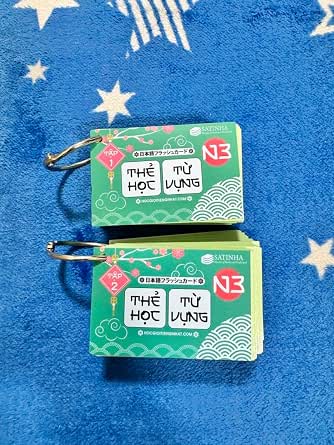 Amazon.co.jp: JLPT N3 TH FLASHCARD N3 Kanji and Vocabulary Set of 2 ...