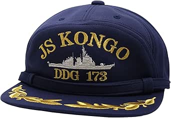 Amazon.co.jp: 自衛隊グッズ キャップ 帽子 CAP こんごう 金剛 DDG173 こんごう護衛艦マーク 海上自衛隊 海自 装備品 ...