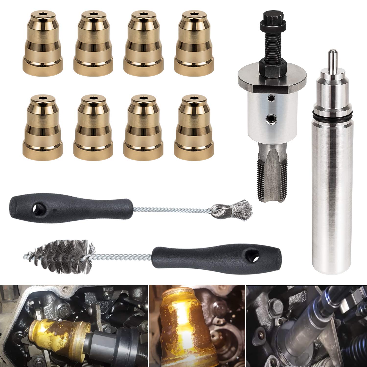 Buy Bonbo Injector Sleeve Cup Removal & Installation Tool with Parts ...