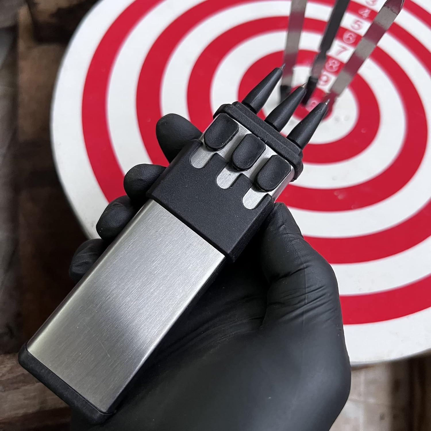 Ballistic Dart Launcher, Handheld Darts Shooter Tactical EDC Tools ...