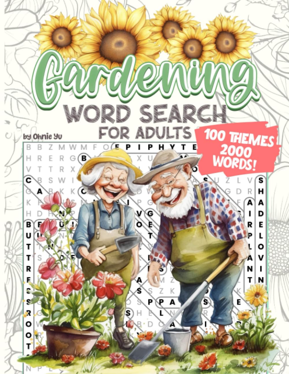 Gardening Word Search For Adults: Large Relaxing Wordfind Games with ...