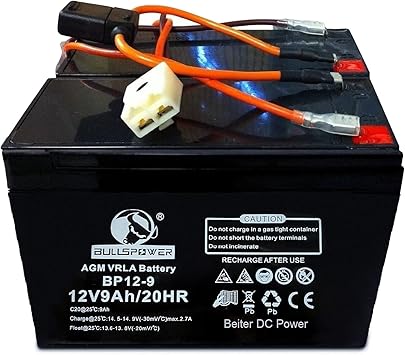 Amazon.com : Extended Range Upgrade Your Razor MX350 Dirt Rocket to 9ah ...