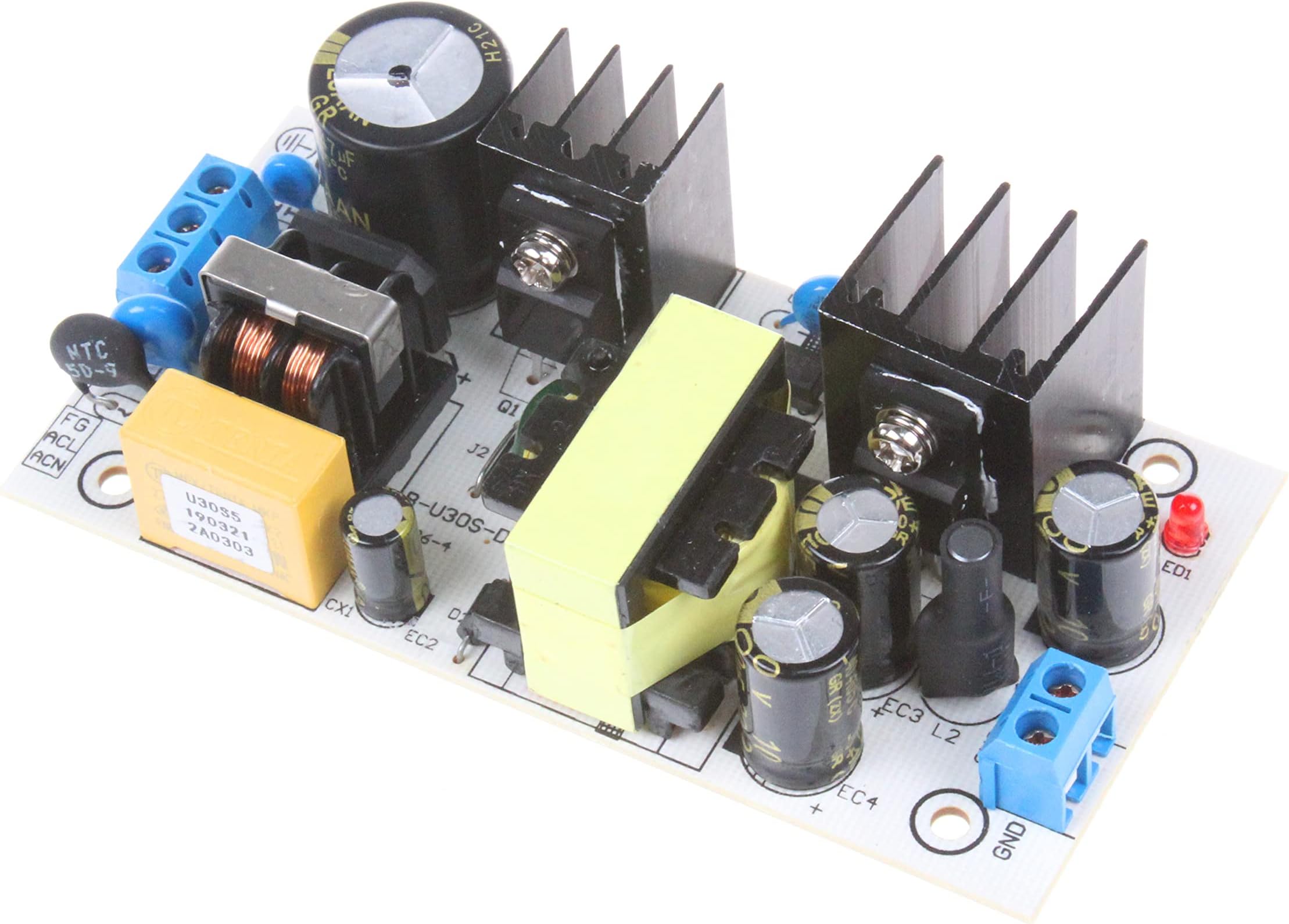 Amazon.com: HiLetgo 2pcs AC-DC 220V to 5V Isolated Switching Power ...