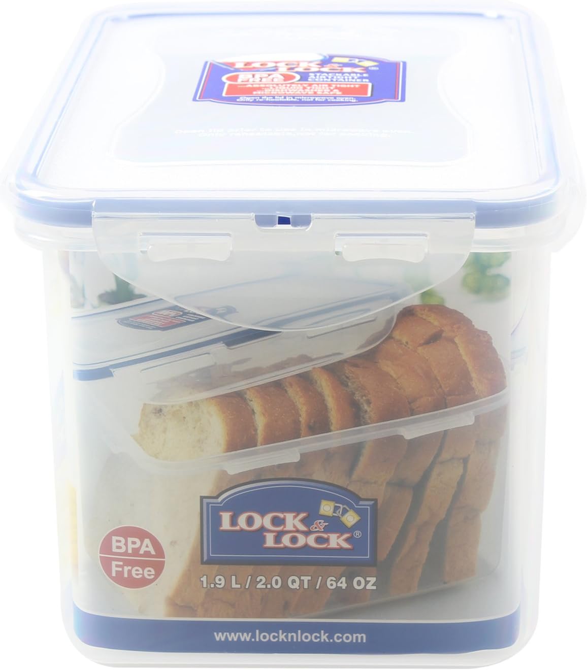Amazon.com: LOCK & LOCK Rectangular Food Container, Tall, 11.2-Cup, 91 ...