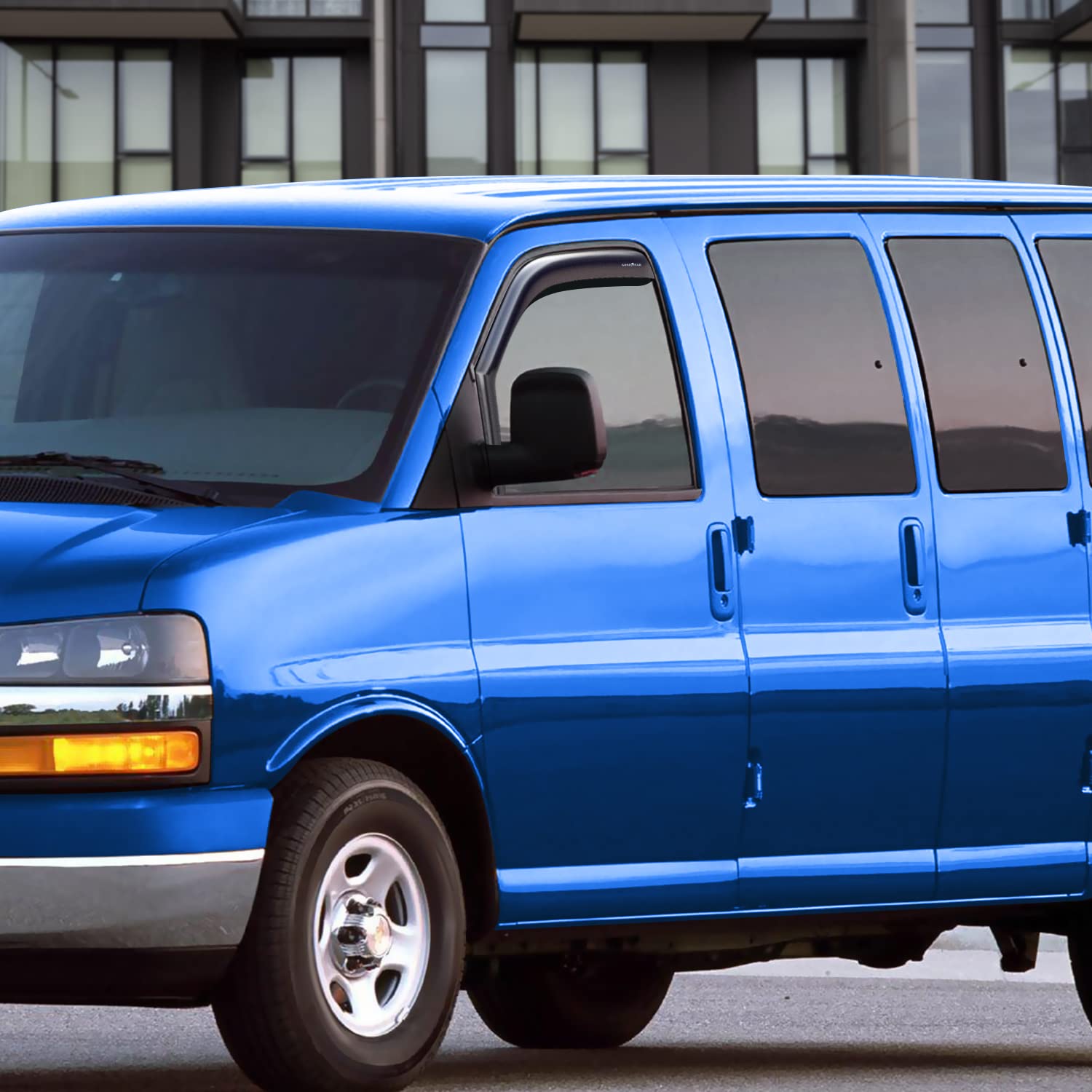 Goodyear Shatterproof in-Channel Window Deflectors for Chevrolet (Chevy ...