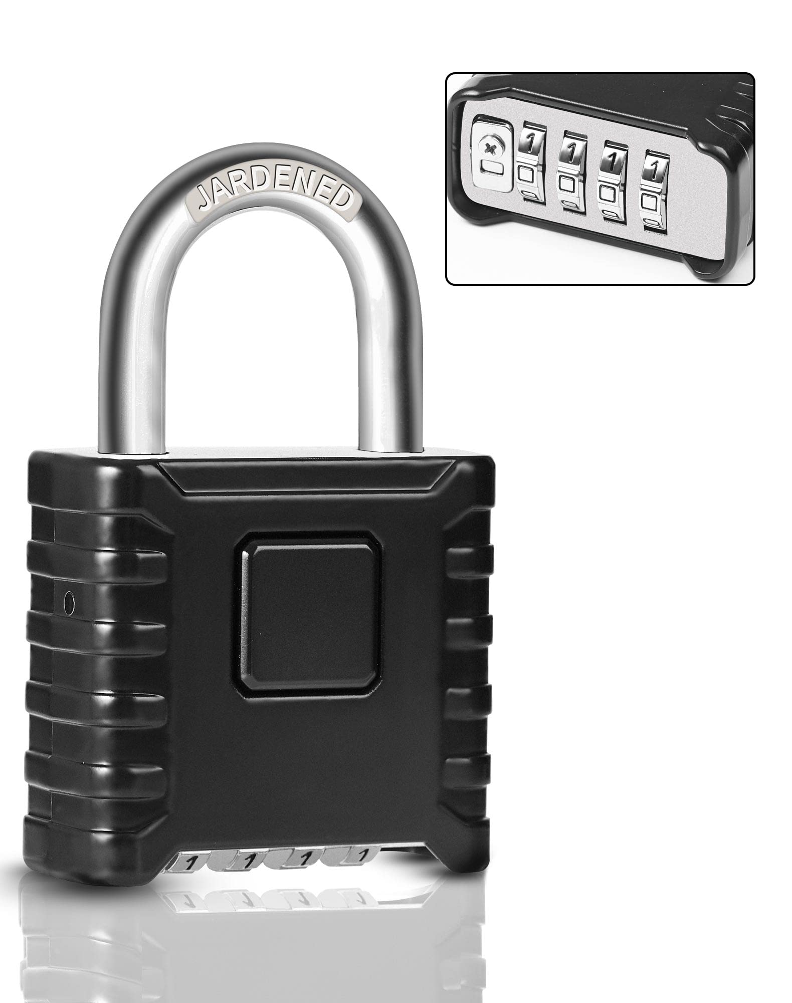 Heavy Duty Combination Padlocks Outdoor Waterproof ＆ Weatherproof 52mm ...