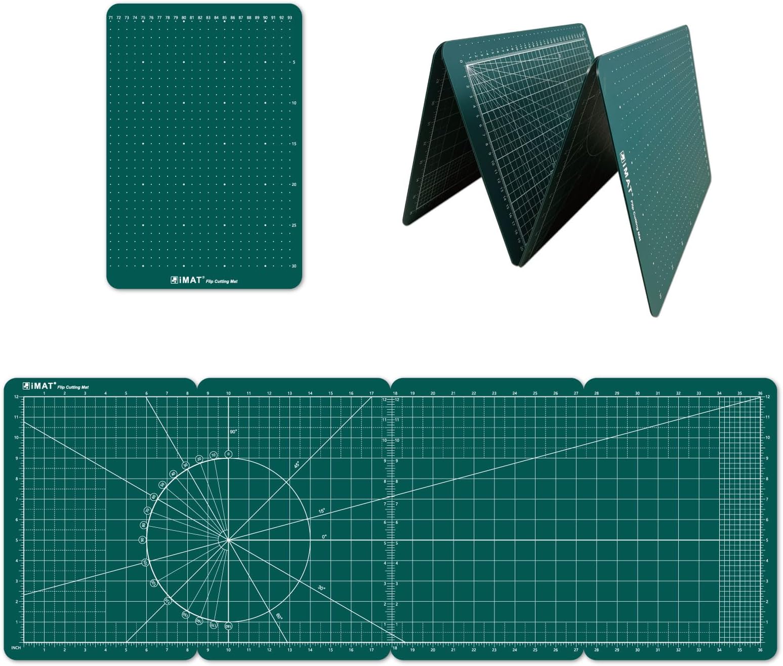 Amazon.com: Fiskars 24" x 36" Folding Cutting Mat for Travel and ...