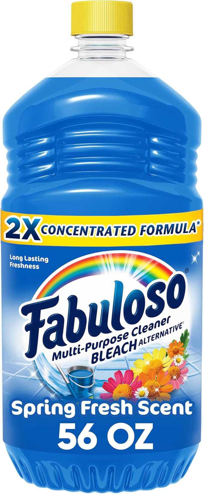 Amazon.com: Fabuloso Multi-Purpose Cleaner, 2X Concentrated Formula ...
