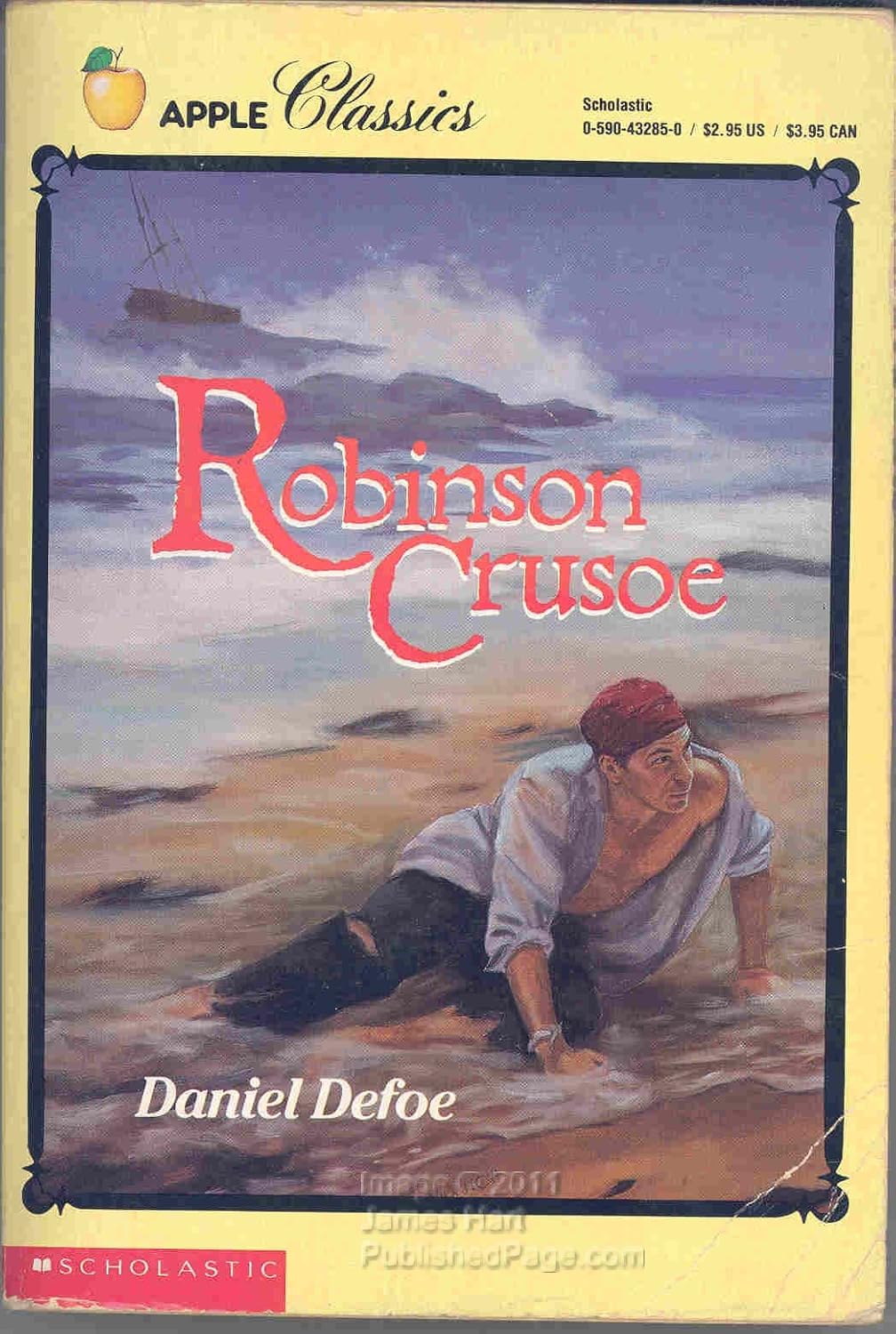 Robinson Crusoe: Daniel Defoe, Ned Hoopes: 9780590432856: Amazon.com: Books