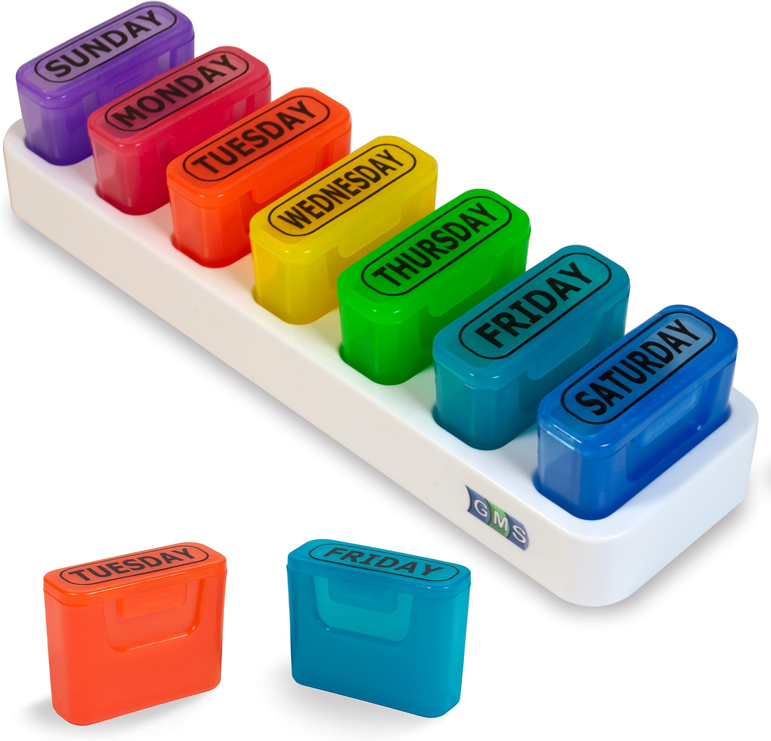 Amazon.com: Sabi Folio Weekly a.m./p.m. Pill Box : Health & Household