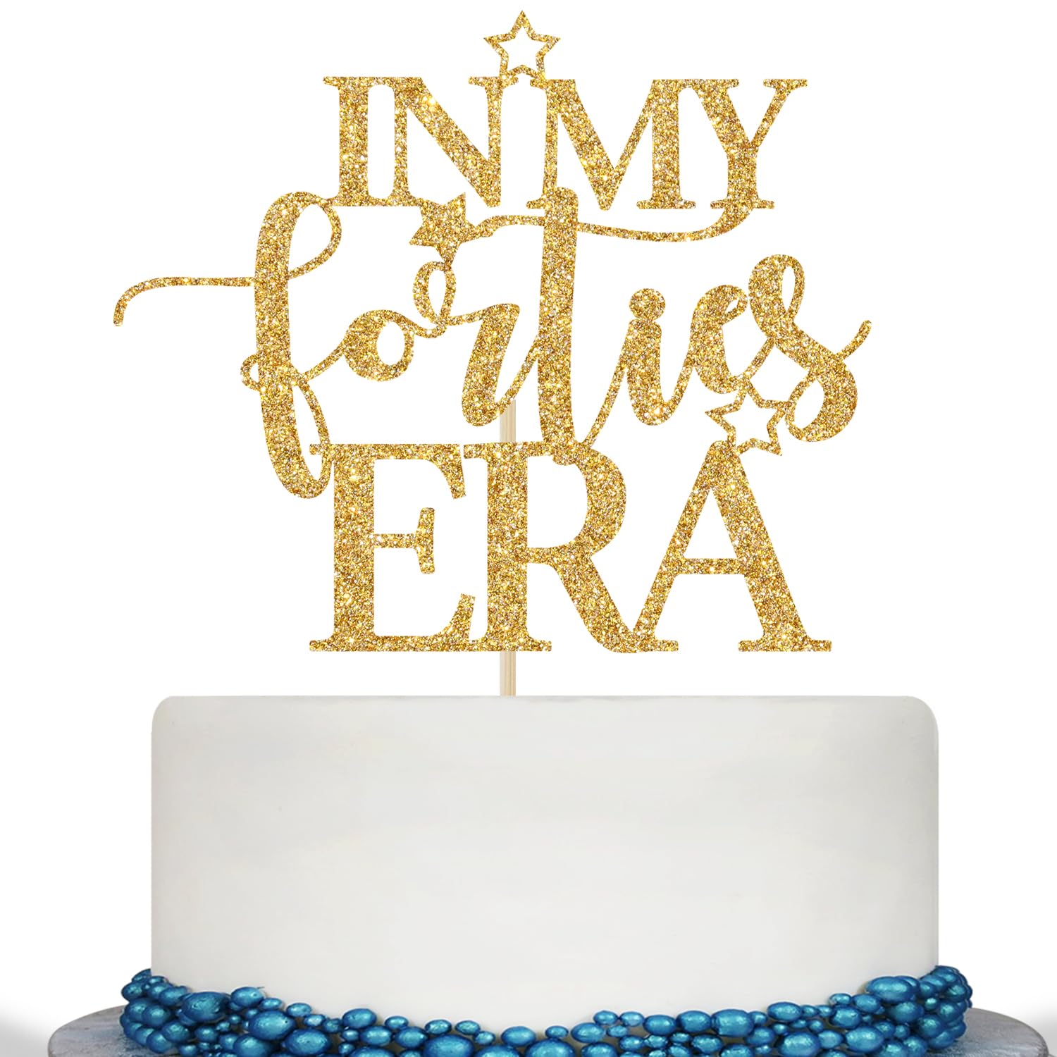 Amazon.com: In My Forties Era Cake Topper, Forties Birthday Cake ...