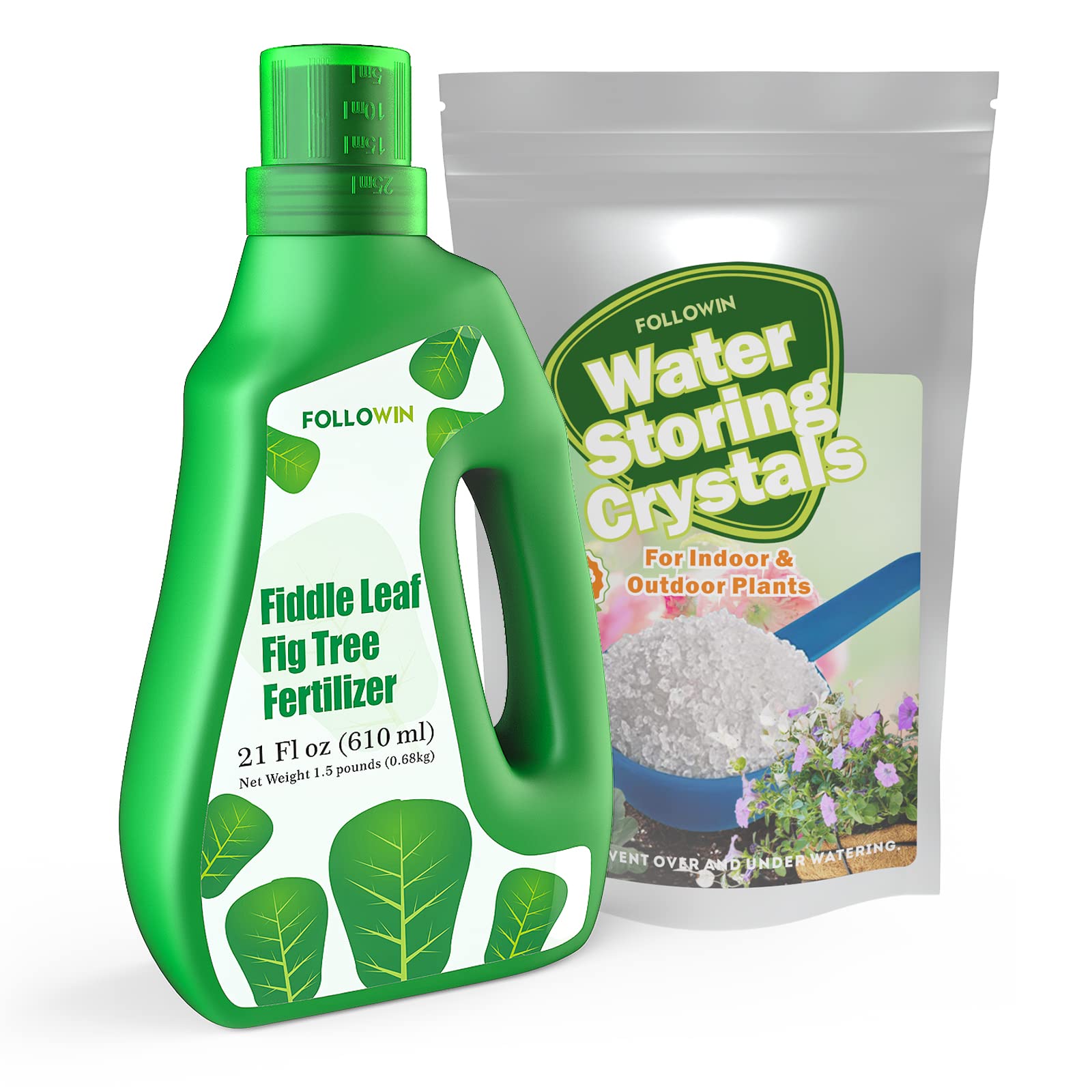 Amazon.com : Fiddle Leaf Fig Tree Fertilizer (21 Ounces) & Water ...