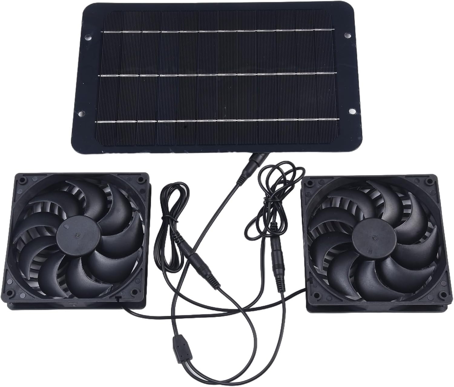 Solar Powered Fan Kit, 12V Waterproof Solar Powered Ventilation Exhaust ...