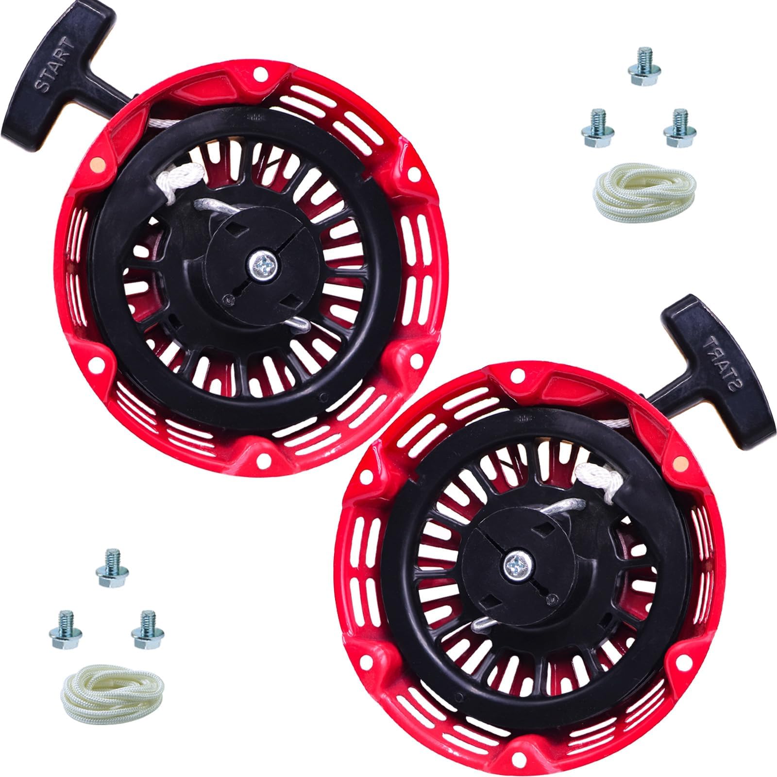 Amazon.com: Ruma 2 Pack Pull Start Recoil Starter Assembly for Honda ...