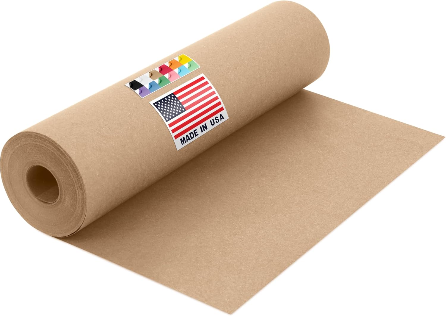 Amazon.com: Paclord USA Made 12" x 1200" Brown Kraft Paper Roll, 45 lbs ...