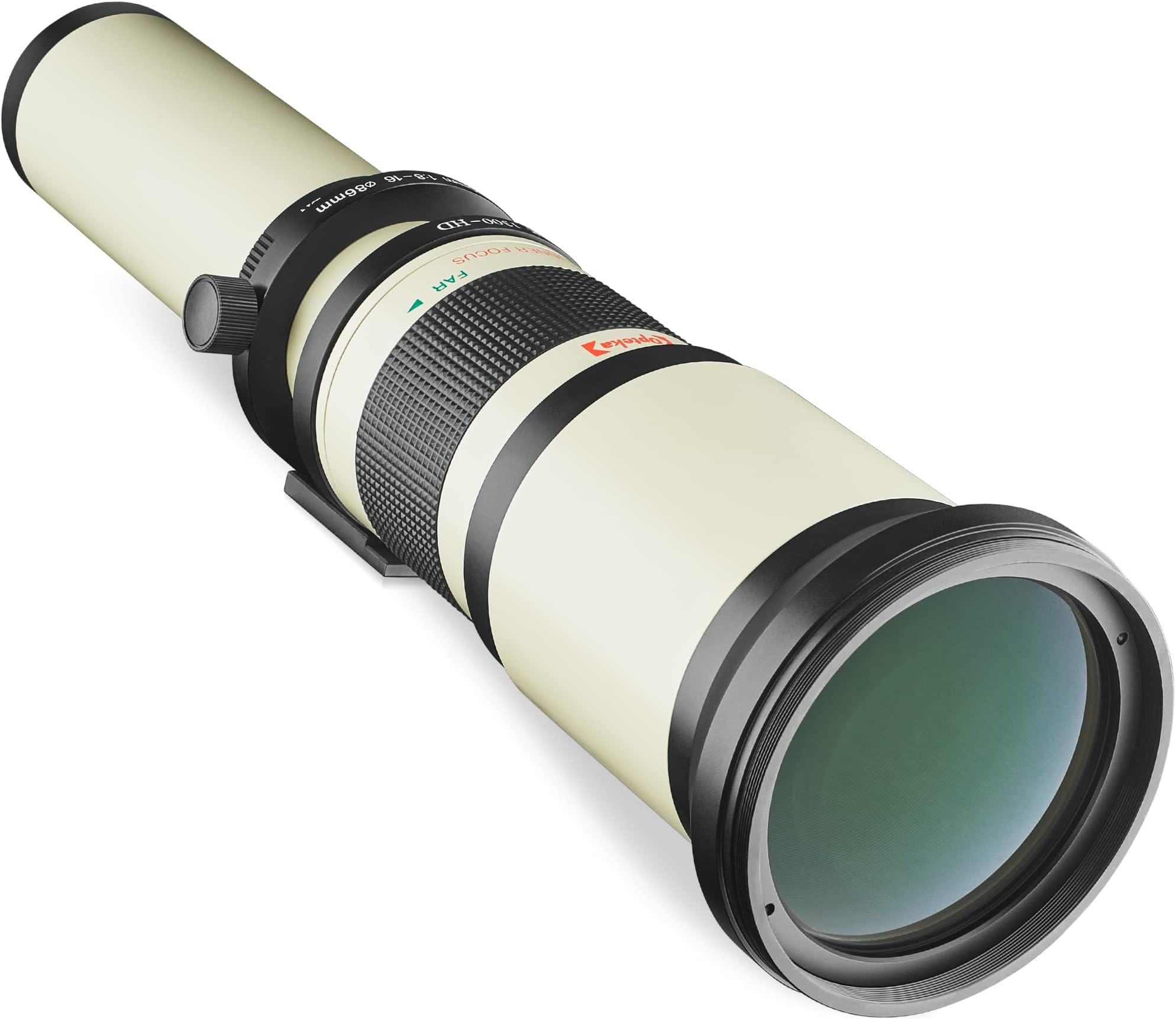 Amazon.com : Opteka 650-1300mm (with 2x- 1300-2600mm) Telephoto Zoom ...