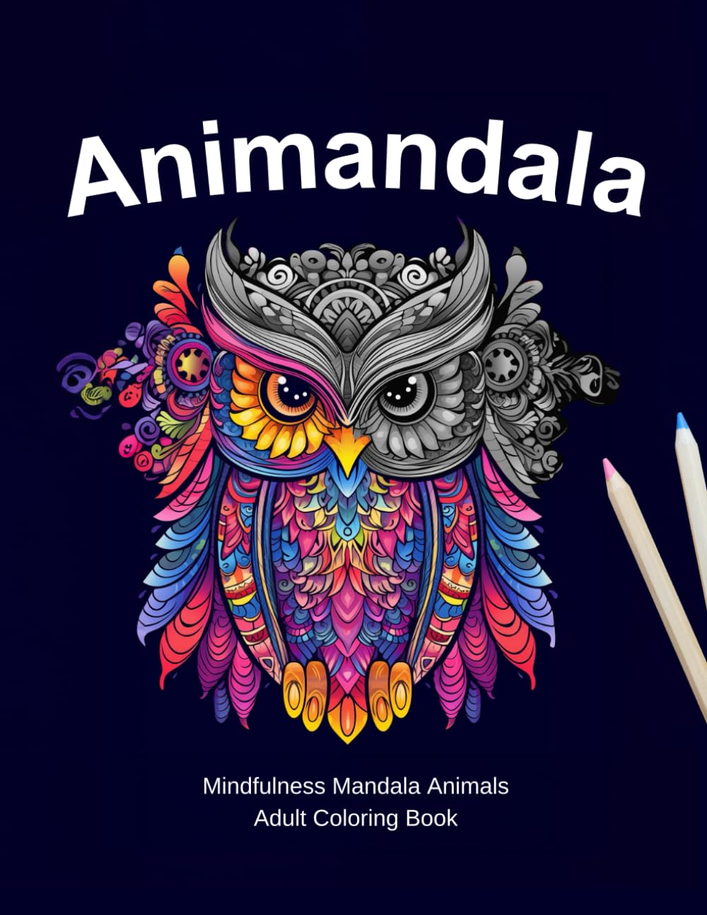 Amazon.com: Anamandala: Mindfulness Mandala Animals: Adult Coloring ...