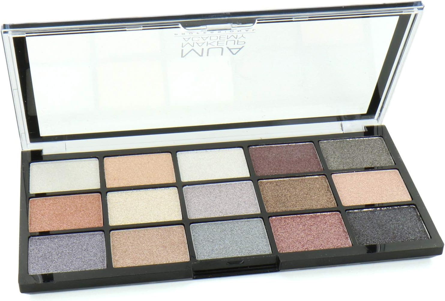 MUA Professional 15 Shade Eyeshadow Palette - Frosted Gleam : Amazon.co ...