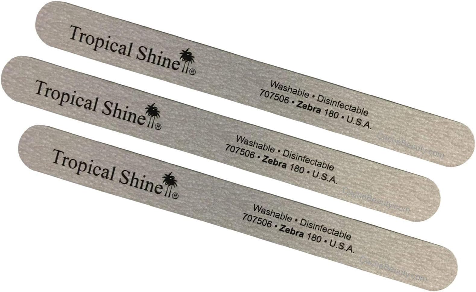 Amazon.com : Tropical Shine 8.5 Inches Nail Files For Natural and ...