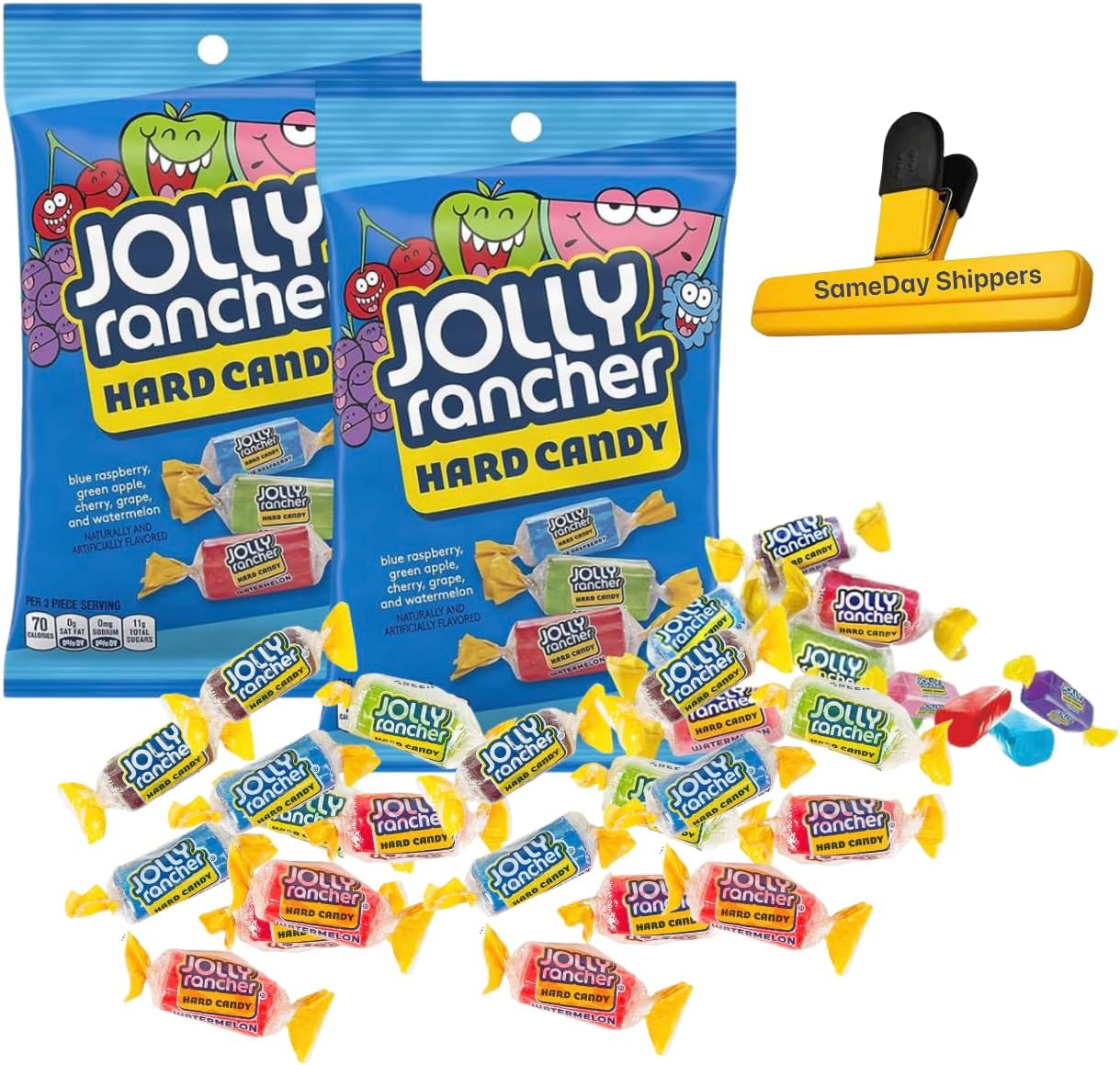 Amazon.com : CLASSIC ORIGINAL JOLLY RANCHER HARD CANDY (2 PACK -7 OZ ...