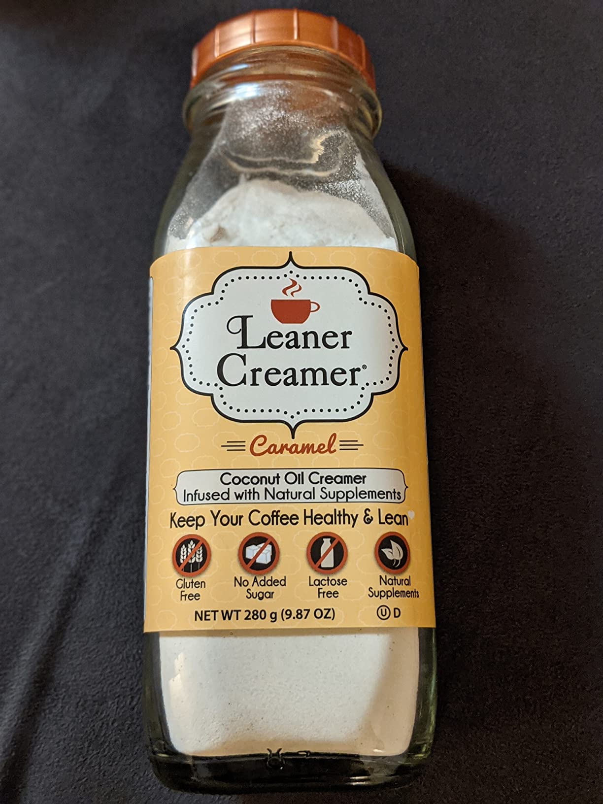 Amazon.com : Leaner Creamer Non-Dairy Sugar Free Coffee Creamer Powder ...
