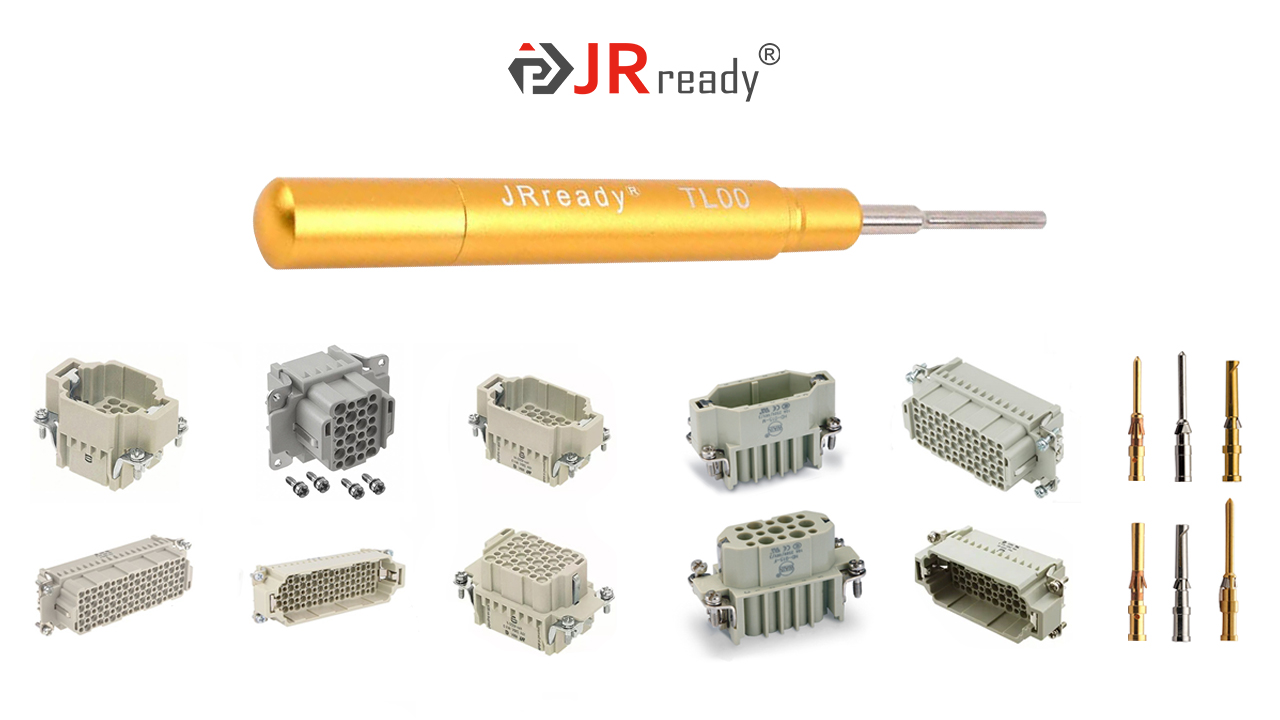 Watch TL00 Pin Removal Tools for HARTING, TE Heavy duty Connector on ...