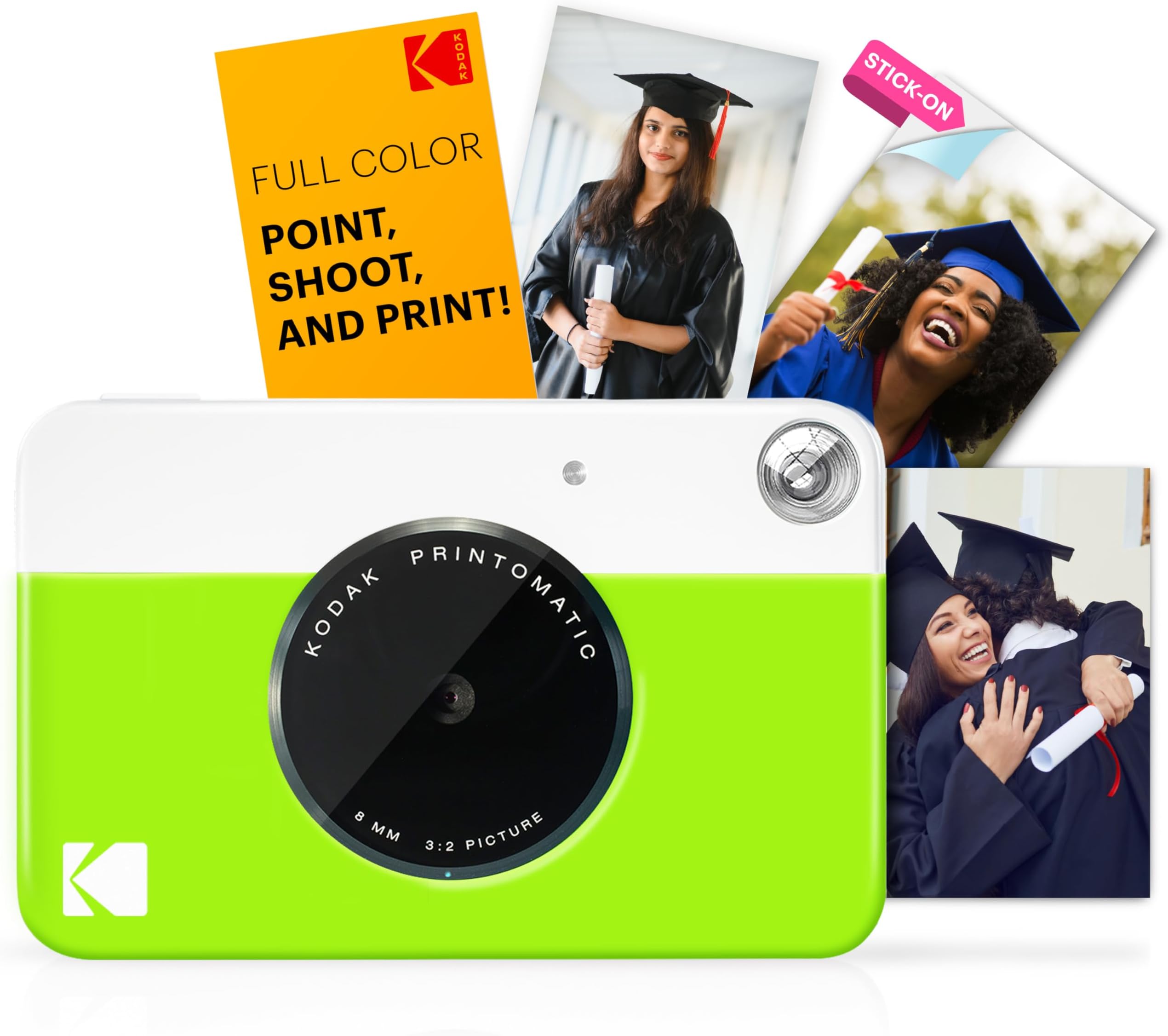 Amazon.com: KODAK Printomatic Digital Instant Print Camera - Full Color ...