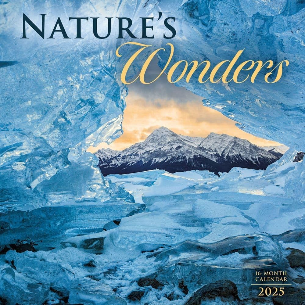 Amazon.com: Carousel Calendars, Natures Wonders 2025 Wall Calendar ...